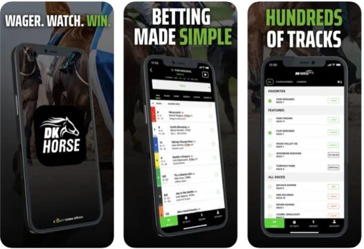 DK Horse Betting App Promo Code "DK" and Welcome Bonus $50